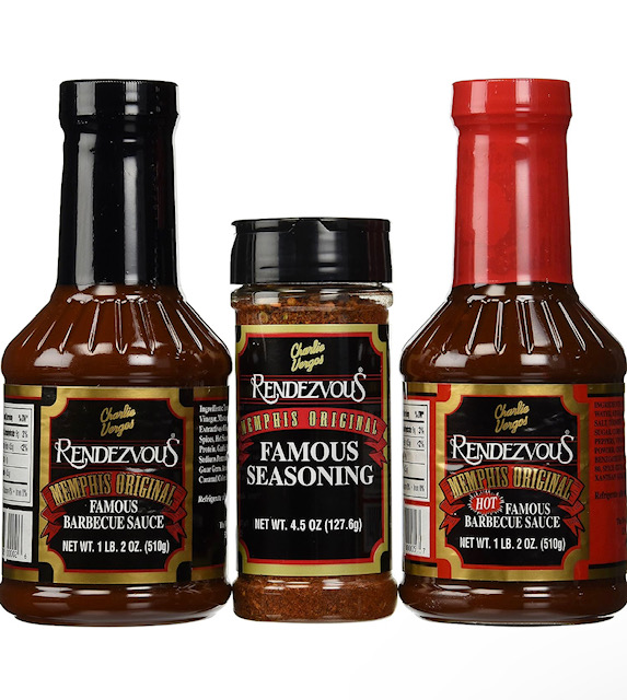 Rendezvous Memphis Original Bbq Sauce, Bbq Sauce + Seasoning Rub on Luulla