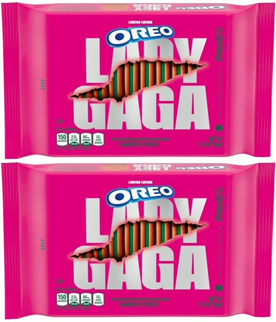Lady Gaga Chromatica Limited Edition Oreo Sandwich Cookies (2-pack) on ...